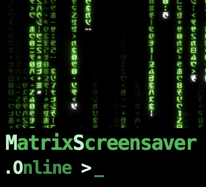 Matrix Screensaver Online | Live Matrix Digital Rain Effect